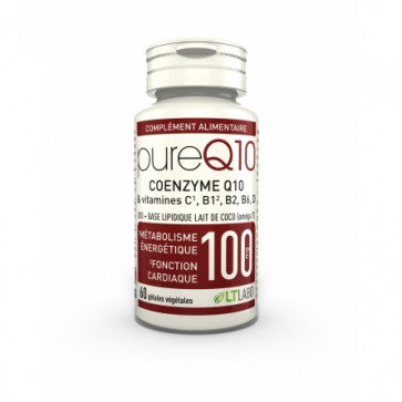 Pure Q10 100mg LT Labo - Antioxydants - Immunité