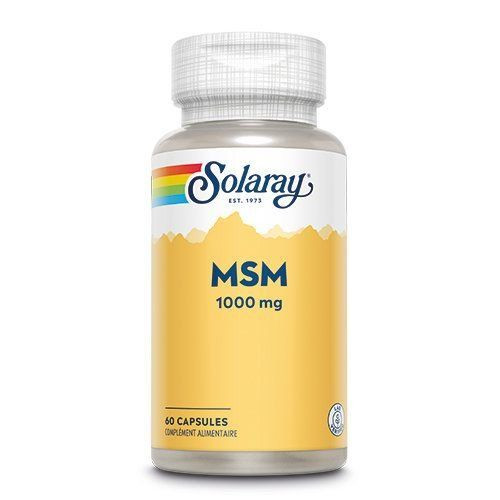 MSM Solaray 1000mg (méthyl-sulfonyl-méthane)