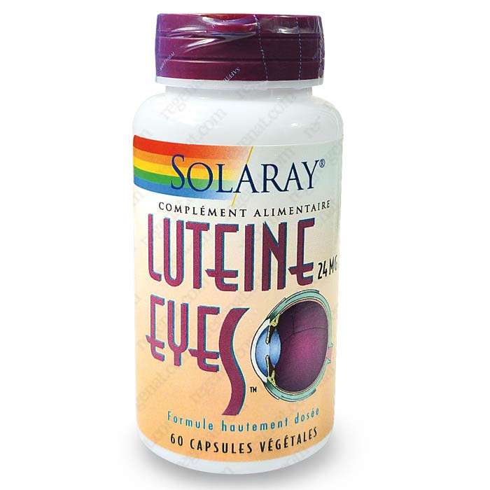 Lutéine Eyes™ Hautement Dosée 24mg Solaray - Vision - Spécialités