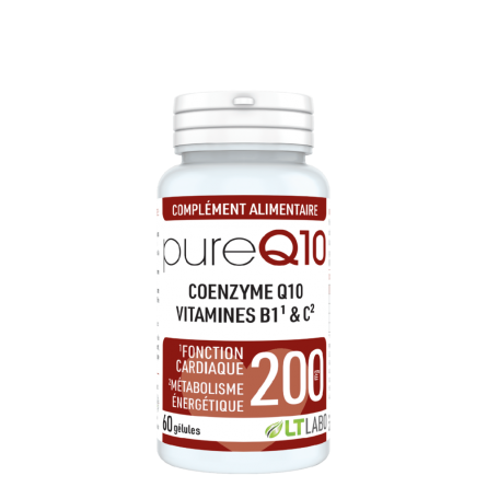 Pure Q10 200mg LT Labo - Antioxydants - Immunité